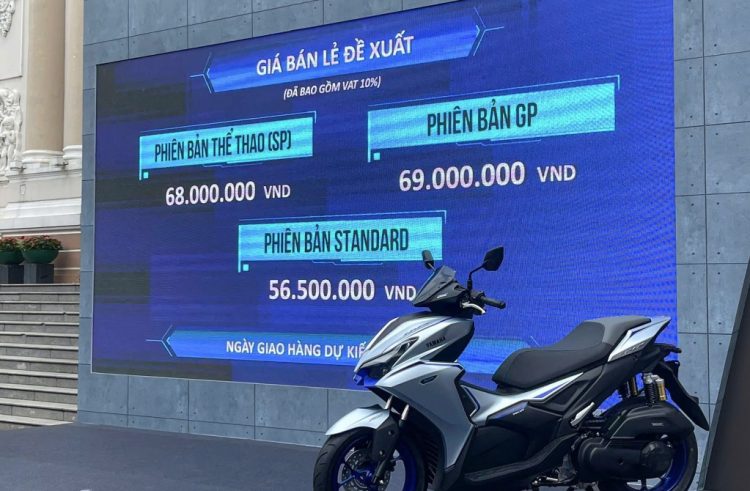 Yamaha NVX 155 thế hệ 2025 ra mắt thị trường Việt, giá từ 56,5 triệu ...